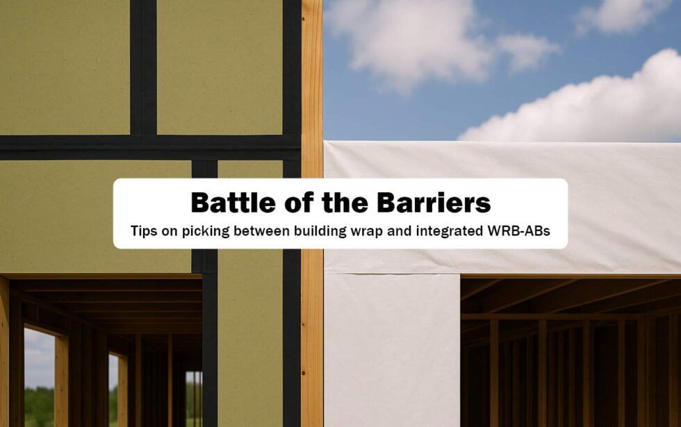 How To Choose Between Barriers: Wraps vs. Sheathing - SIS Panels